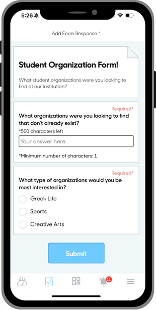 Completing Tasks on the Mobile App – Suitable