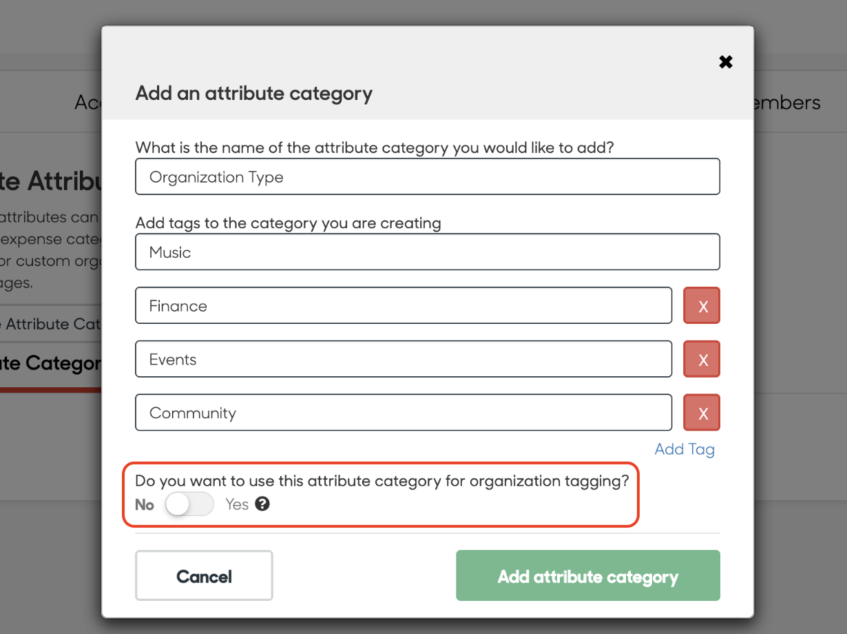 Creating New Attributes for Student Organization Profiles – Suitable